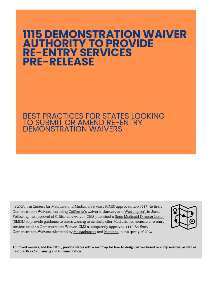 Best Practices Tool-Kit for Re-Entry Demonstration Waivers